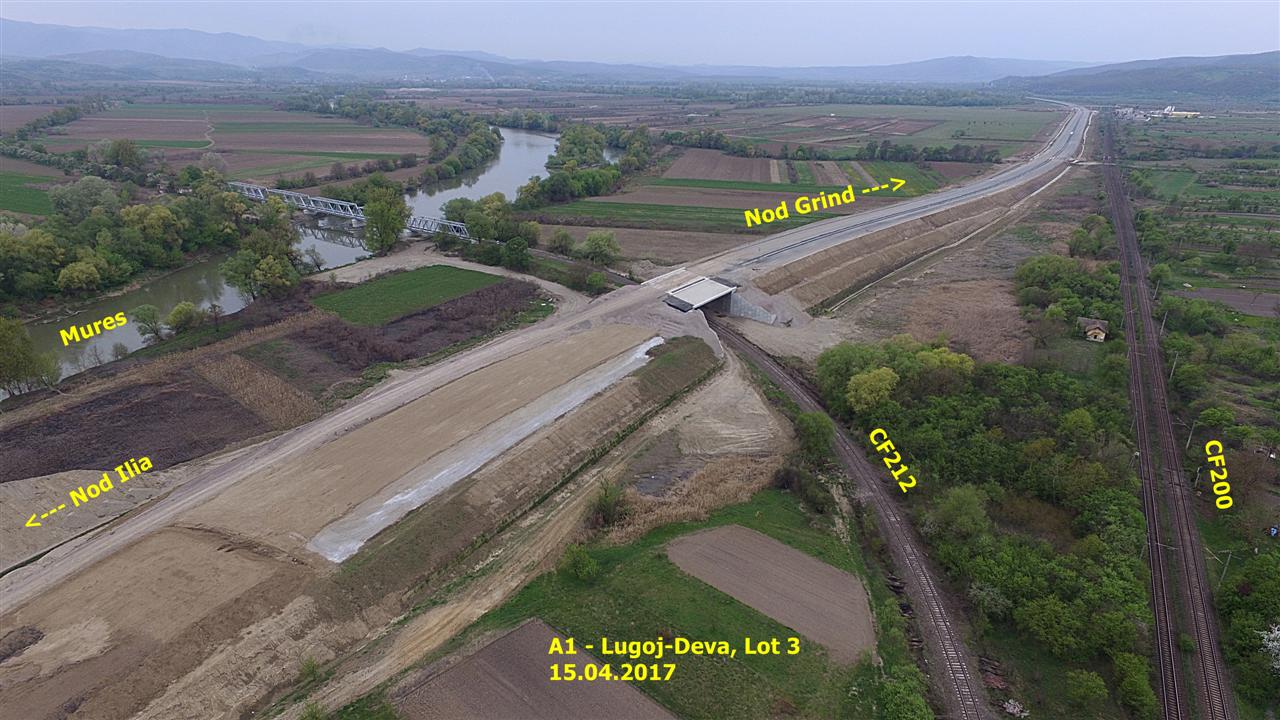 Filmari aeriene cu drona autostrazi foto si video Romania 2022: Poze ...