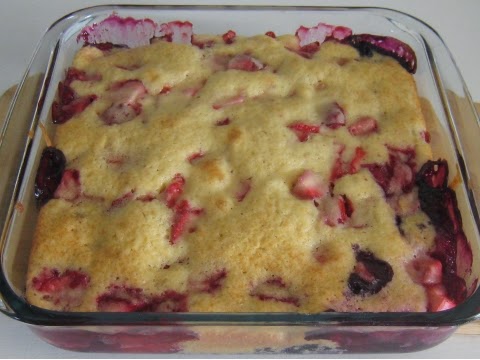 Qu'est-ce qu'on mange?: Gâteau renversé aux fruits