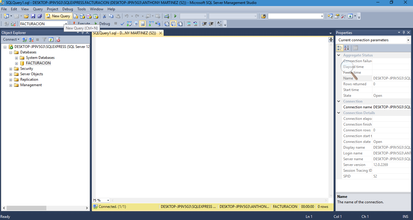 DISEÑO, ESTRUCTURA Y CREACION DE UNA BASE DE DATOS: PASO 3 ...