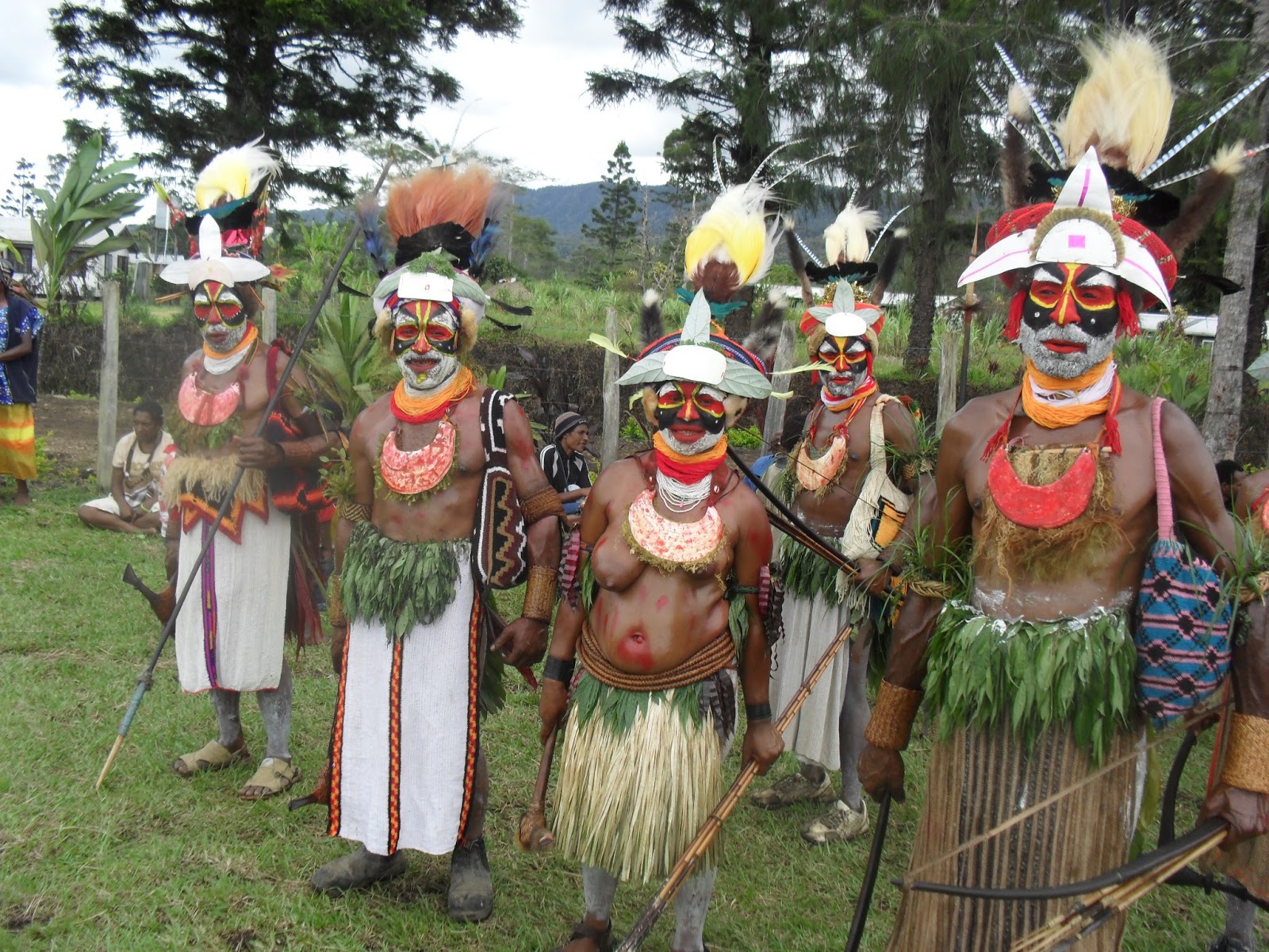 The Highlands of Papua New Guinea: The Highlands Traditional Singing group.