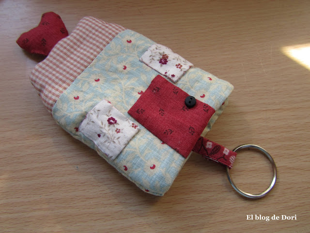Anyta Mundo Patchwork: Tutorial casita guarda llaves