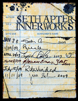 Art Propelled: A DAY IN THE LIFE OF SETH APTER