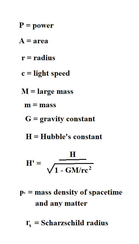 GM Jackson Physics and Mathematics: Dark Energy In - Dark Energy Out ...