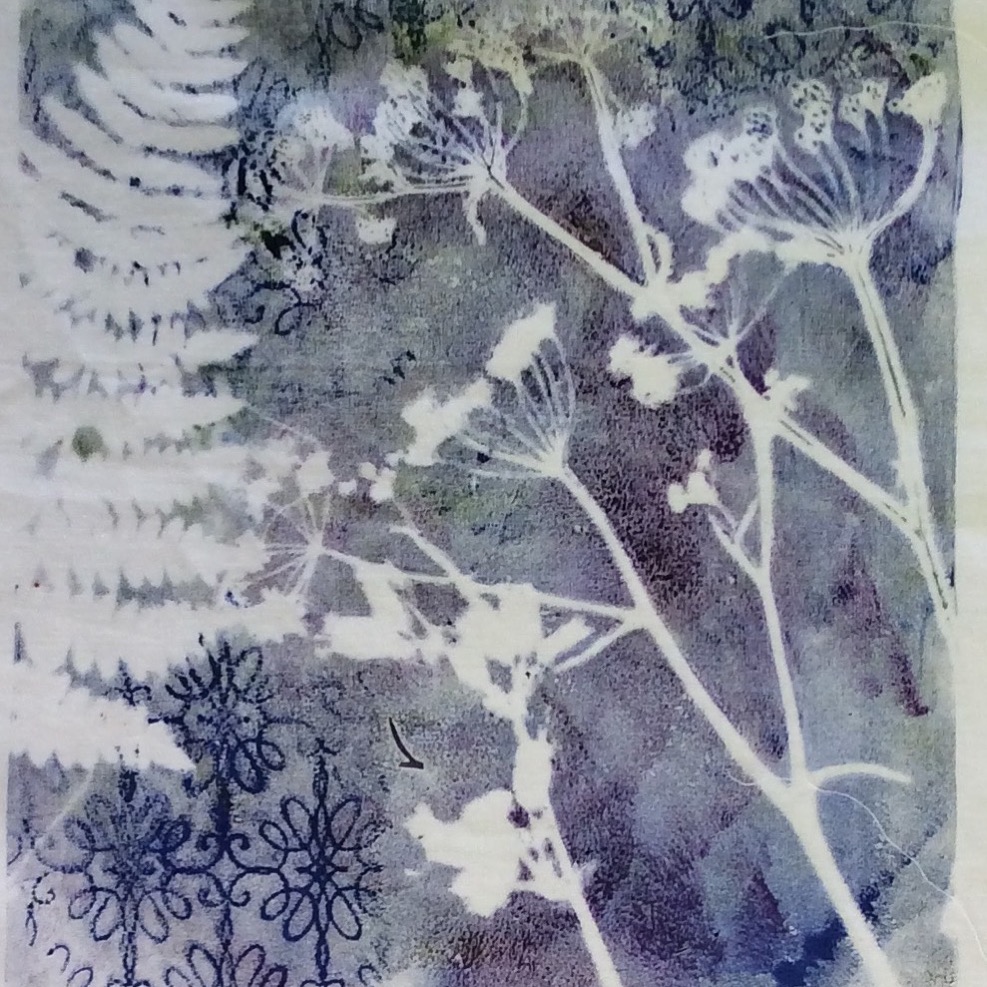 Through My Window: Gelli printing