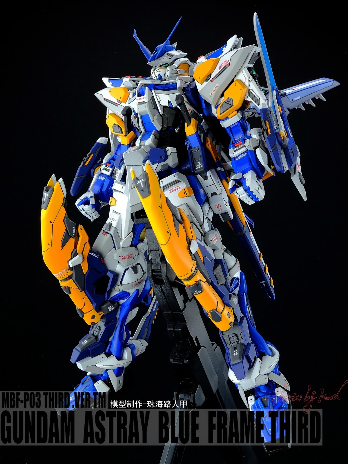 Custom Build: MG 1/100 Gundam Astray Blue Frame Third