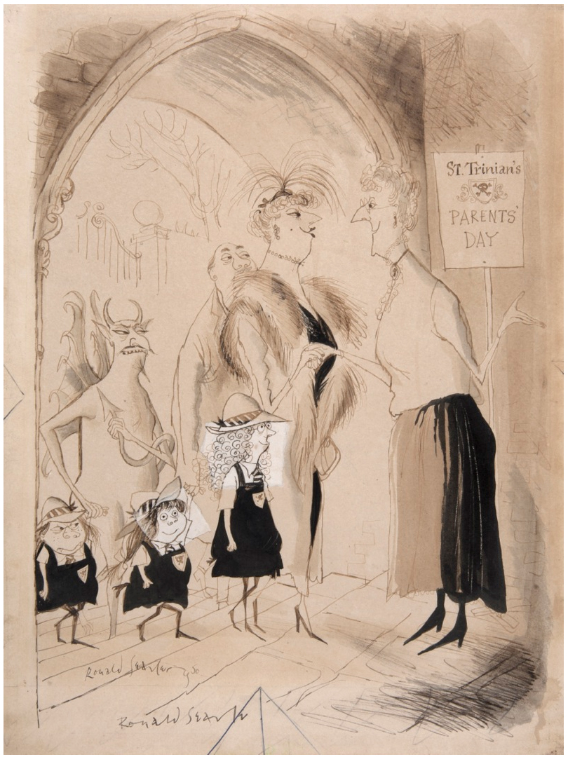 Ronald Searle Tribute: The best of St. Trinians