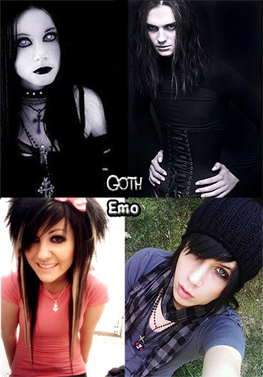 Dark Decadence: Goth vs Emo