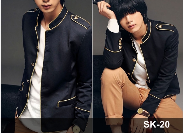 Crows Zero Online Shop: Jaket Blazer Korea Hitam SK-20