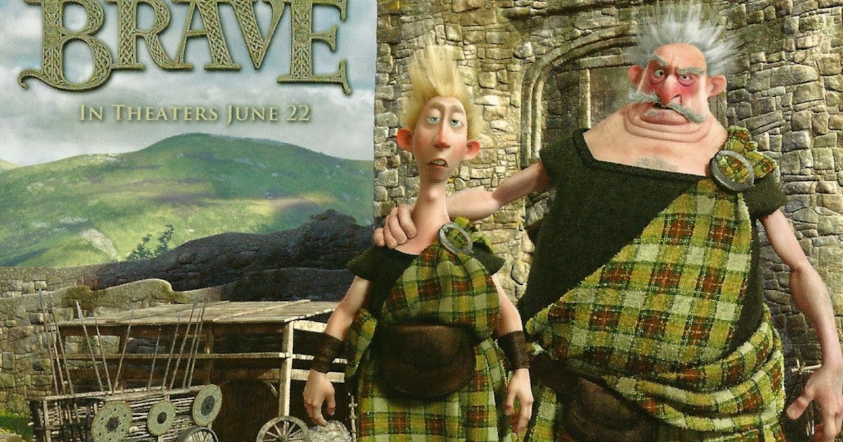 My Favorite Disney Postcards: Brave - Wee Dingwall and Lord Dingwall