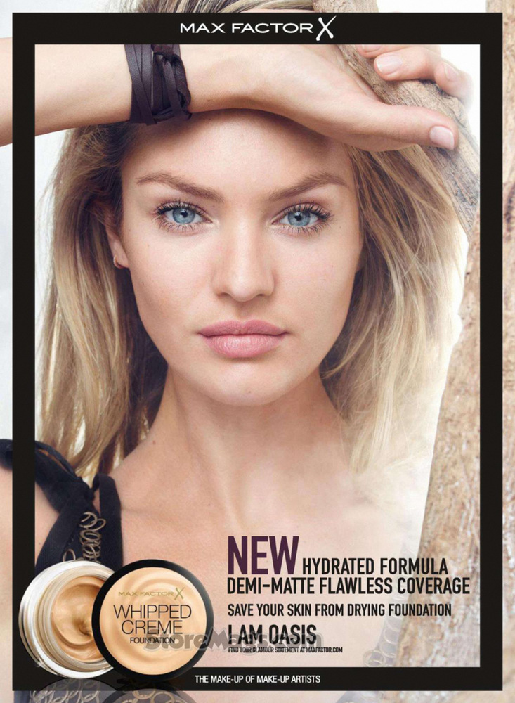 Smartologie: Candice Swanepoel: New Face of Max Factor