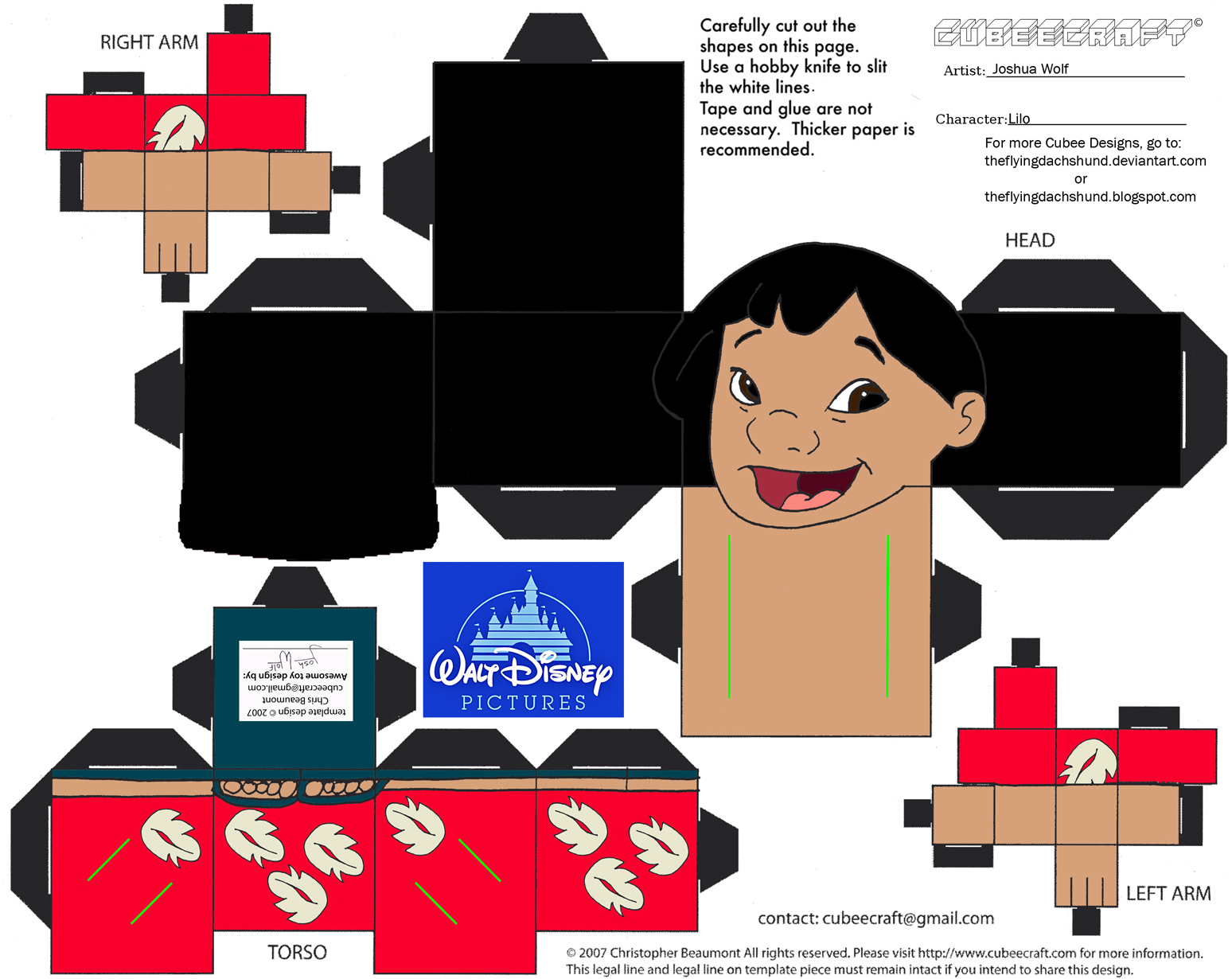 Las Recortables de Veva e Isabel: Recortables Disney.Cubeecraft.