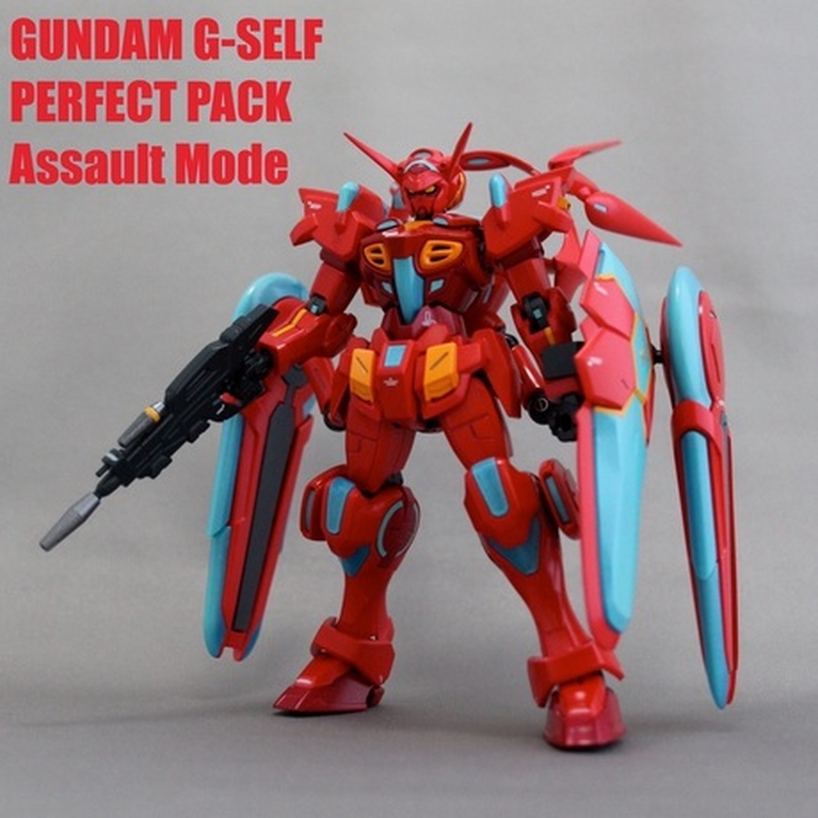 Painted Build: HG 1/144 Gundam G-Self Perfect Pack "Assault Mode"