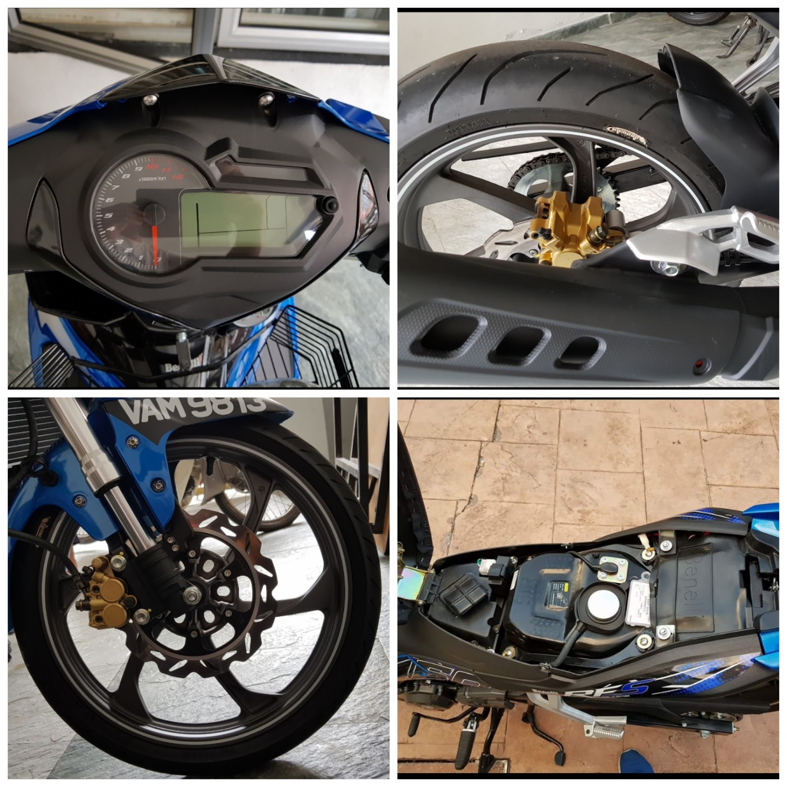 Mohd Asri Nor: Test Ride Benelli Rfs 150i