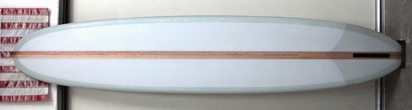 Oak Foils Custom Surfboards: Classic "Porky" Modern Semi Pig for Zach