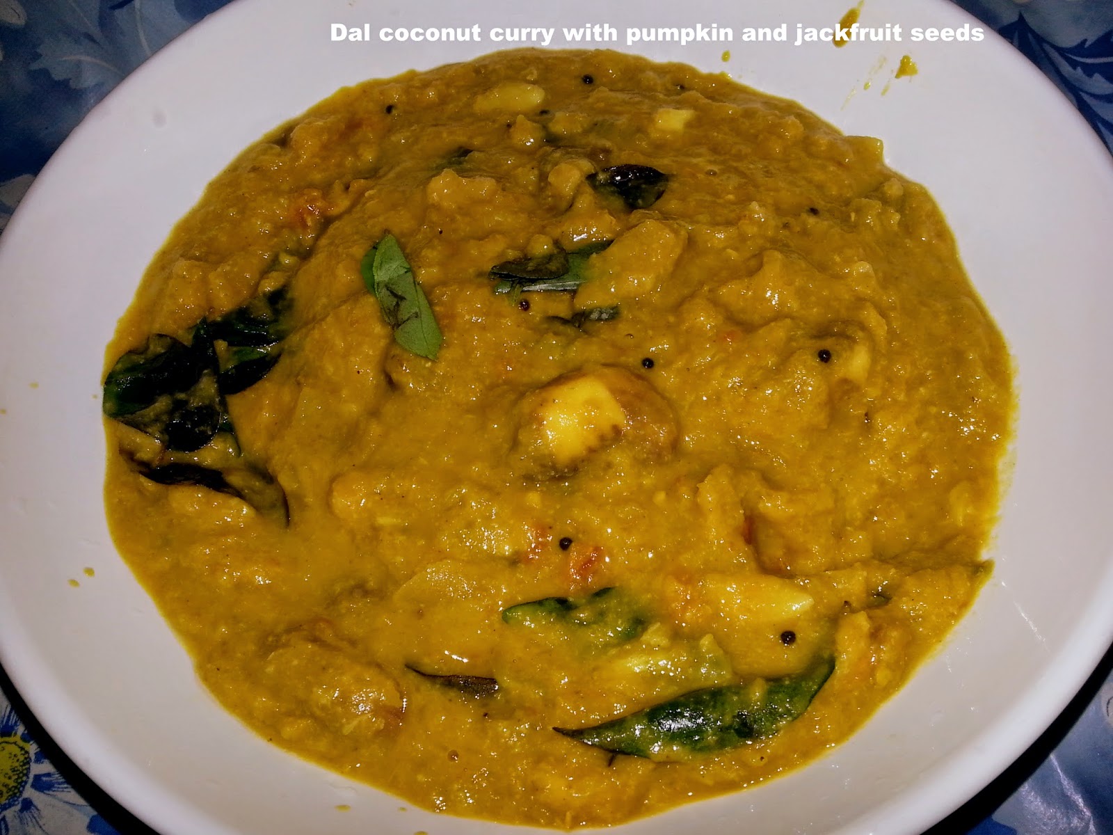 Fam's Culinary Recipes: Kerala style Coconut dal curry with Pumpkin and ...