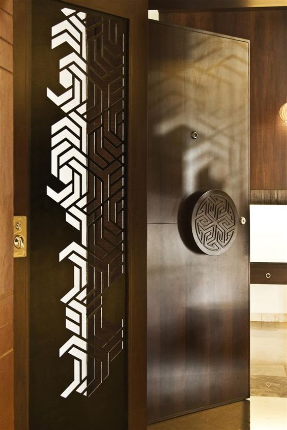 15 Modern CNC Wooden Door Designs - Decor Units