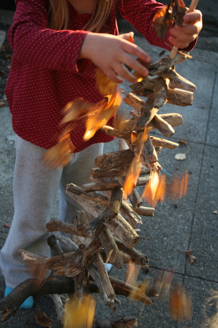 Shape of a Spoon: homemade tree