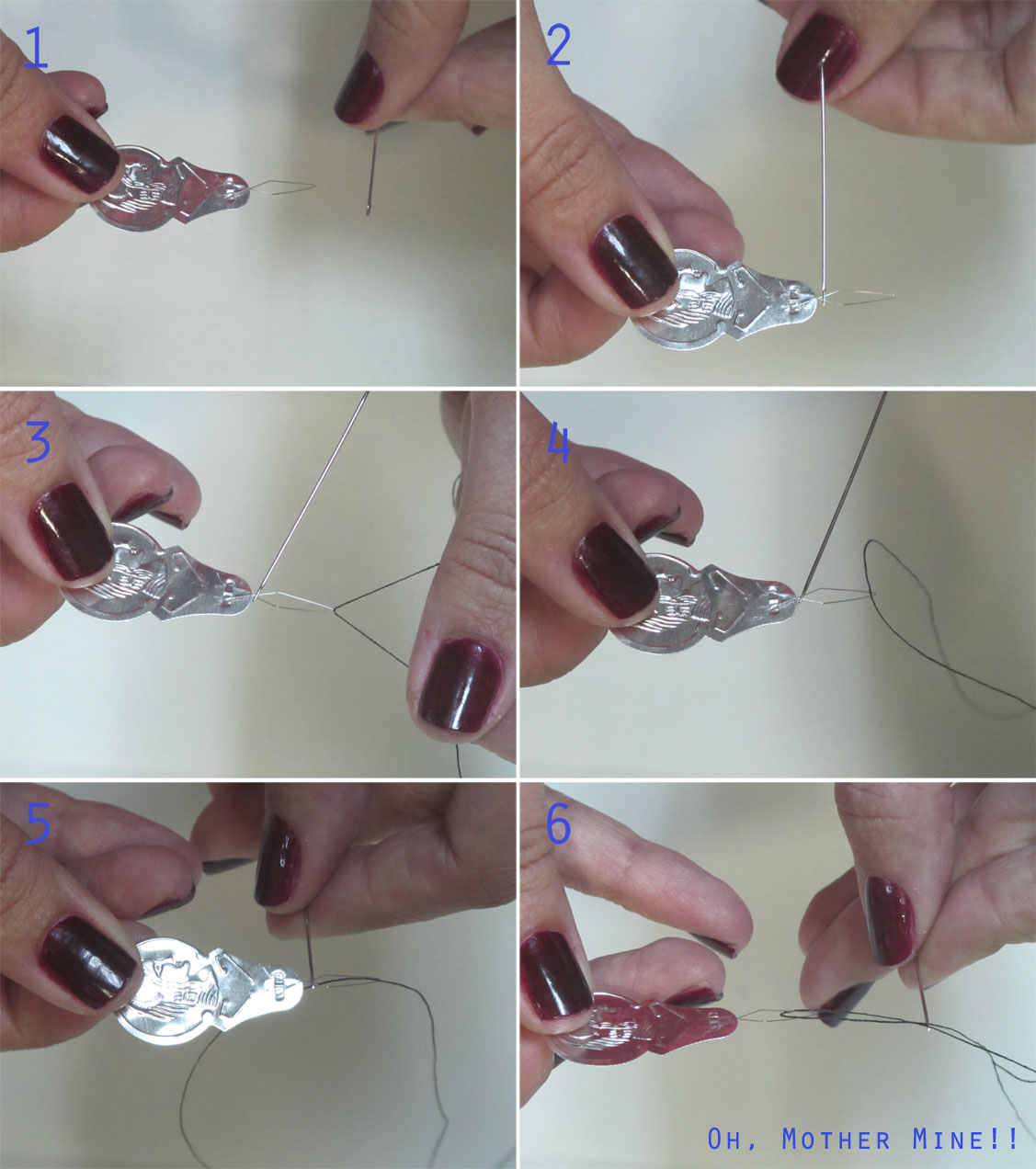 Aprender a coser a mano 1: primeros pasos | | Oh, Mother Mine DIY!!