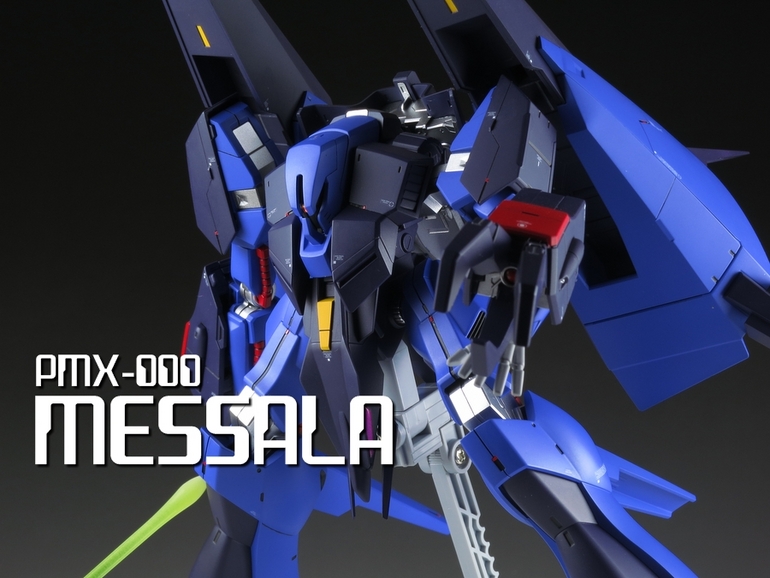 HGUC 1/144 Messala Painted build - Gundam Kits Collection News and Reviews