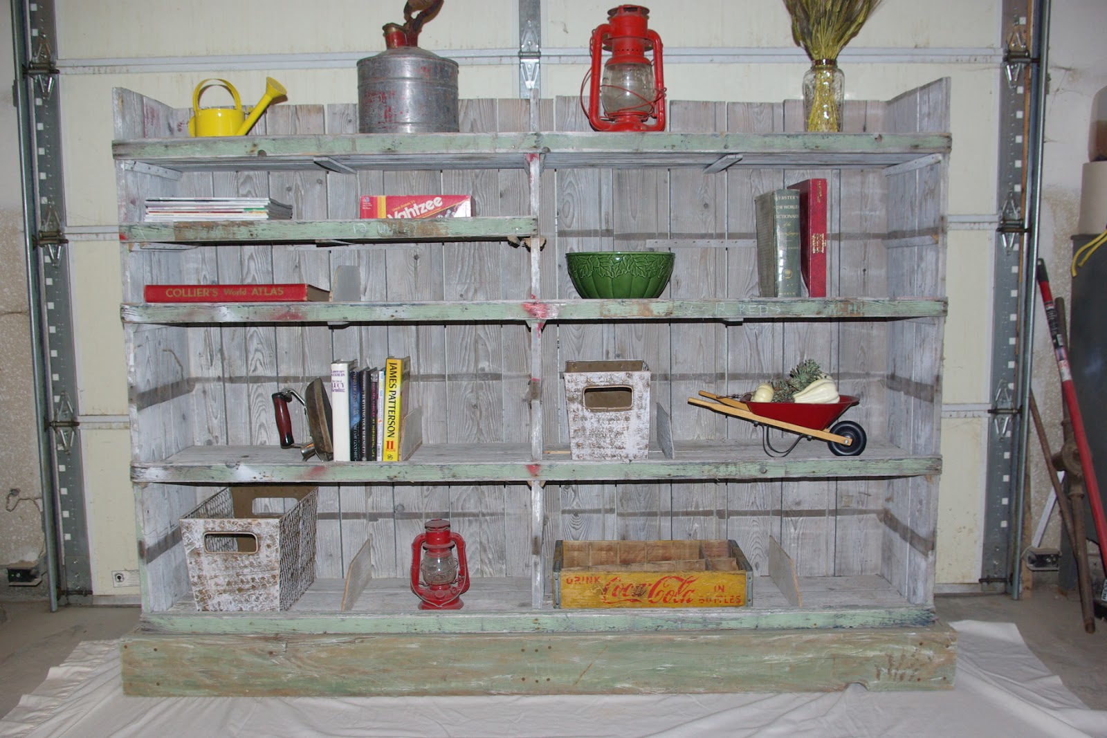 Reclaimed Rustics: Rustic Barn Wood Bookcase