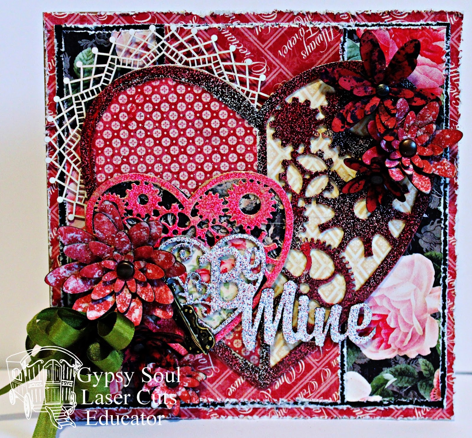 GSL Cuts: "Be Mine" Card by Pam Bray