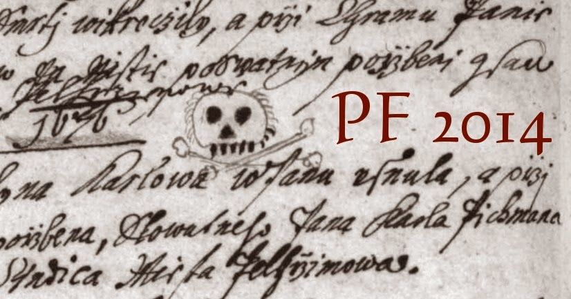 Czech Genealogy for Beginners: PF 2014