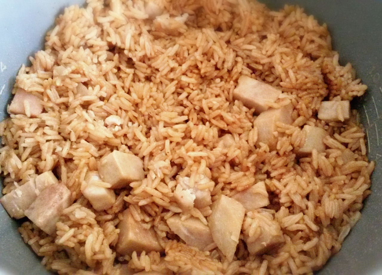 Yam rice by Florence Neo