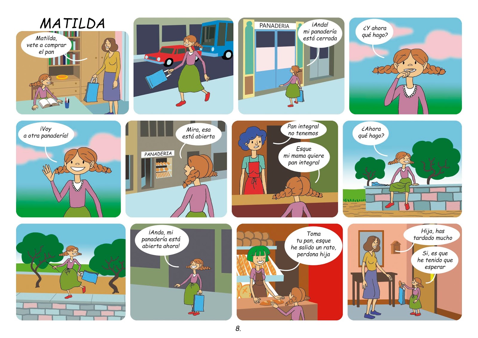 COMICS F. J. Escriña: COMIC MATILDA