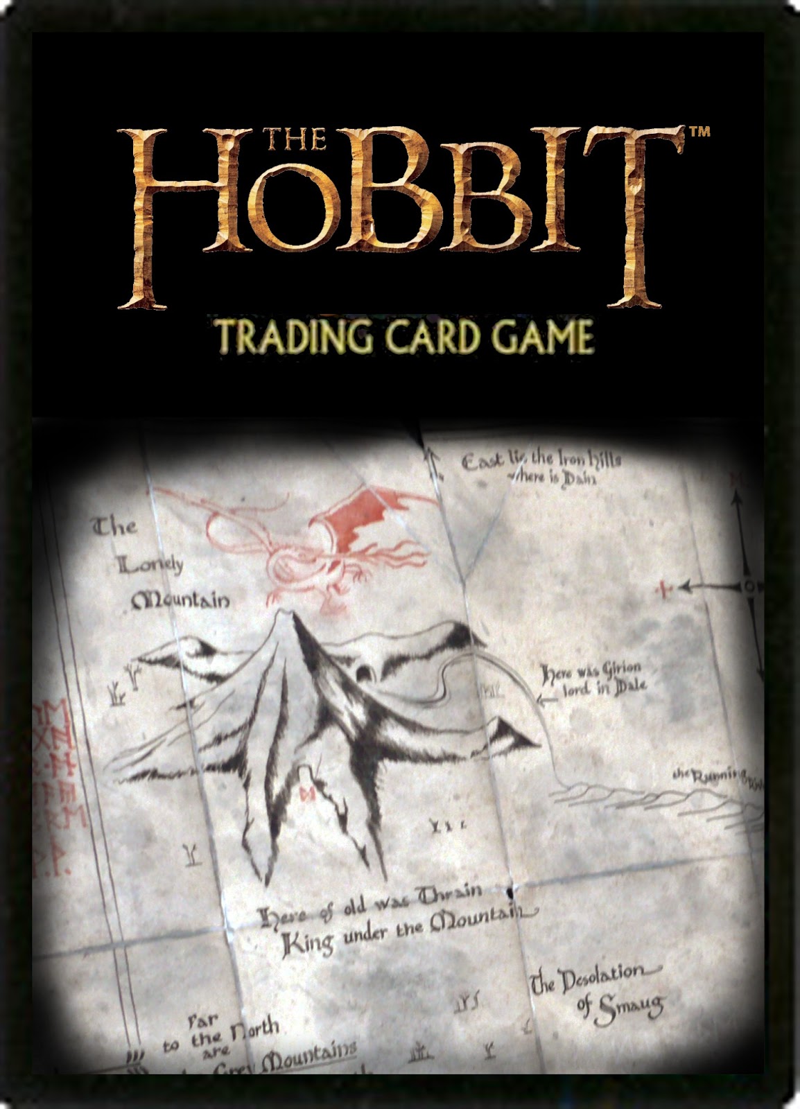 The Lord of the Rings TCG Blog: The Hobbit TCG Card Back