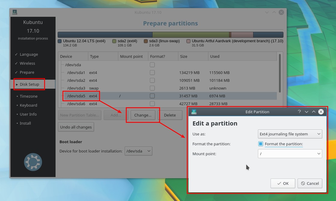 How To Install Kubuntu 17.10