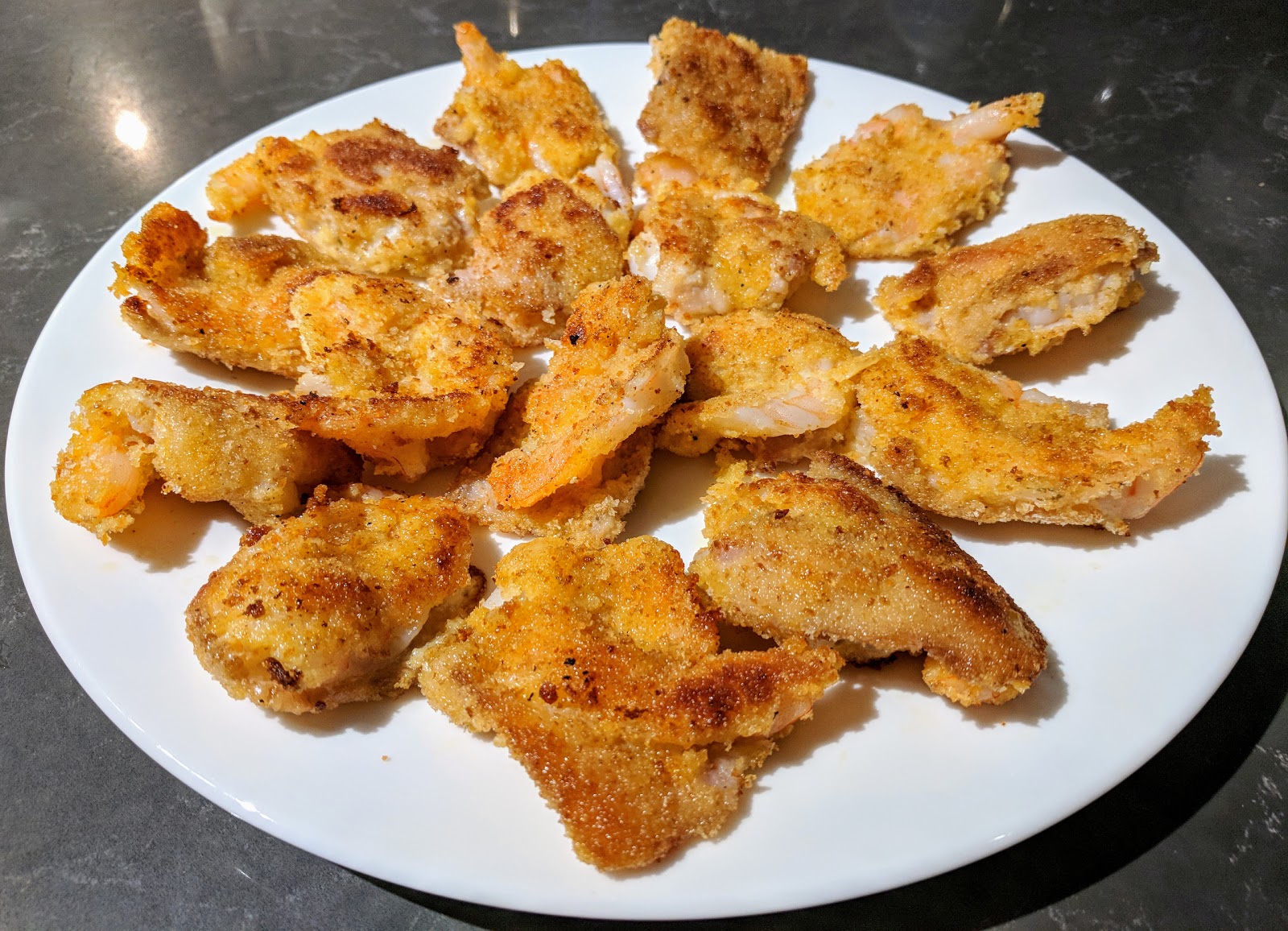 Butterflied Shrimp with Bacon