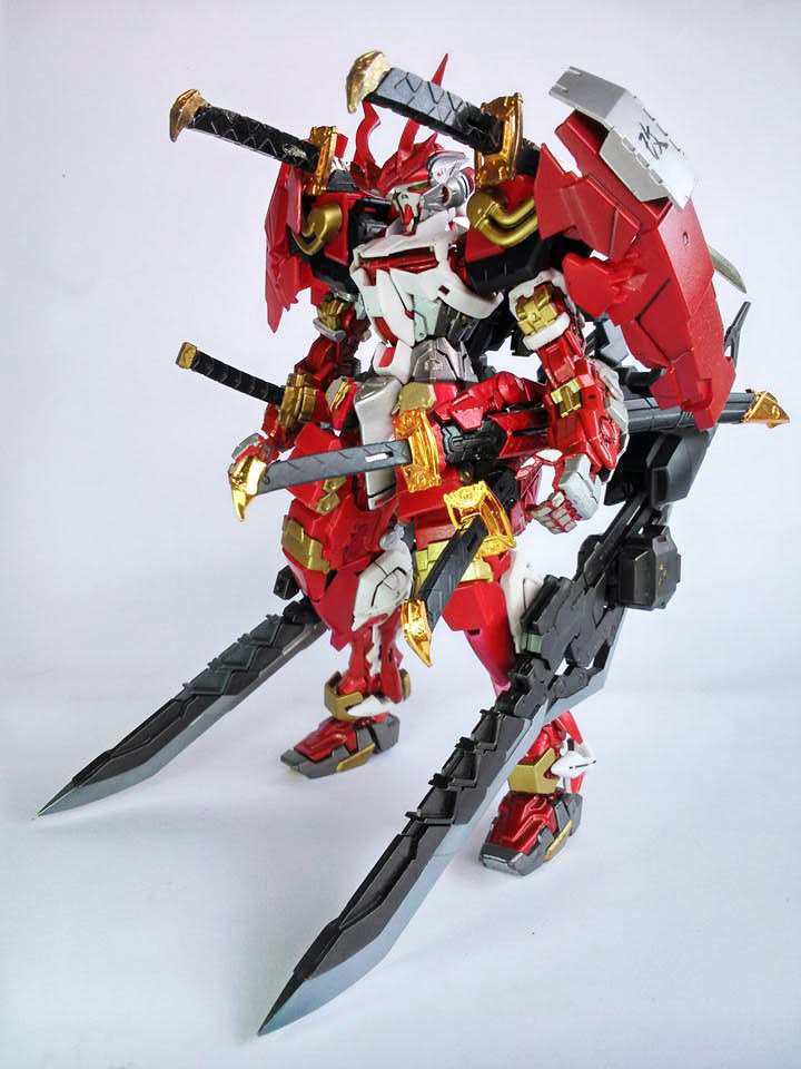 Custom Build: MG 1/100 Gundam Astray Seven Sword