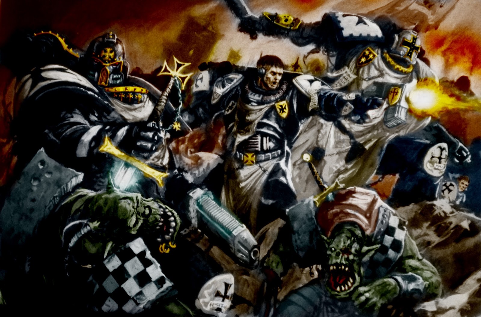 Black Templar in the New Space Marines? - Faeit 212