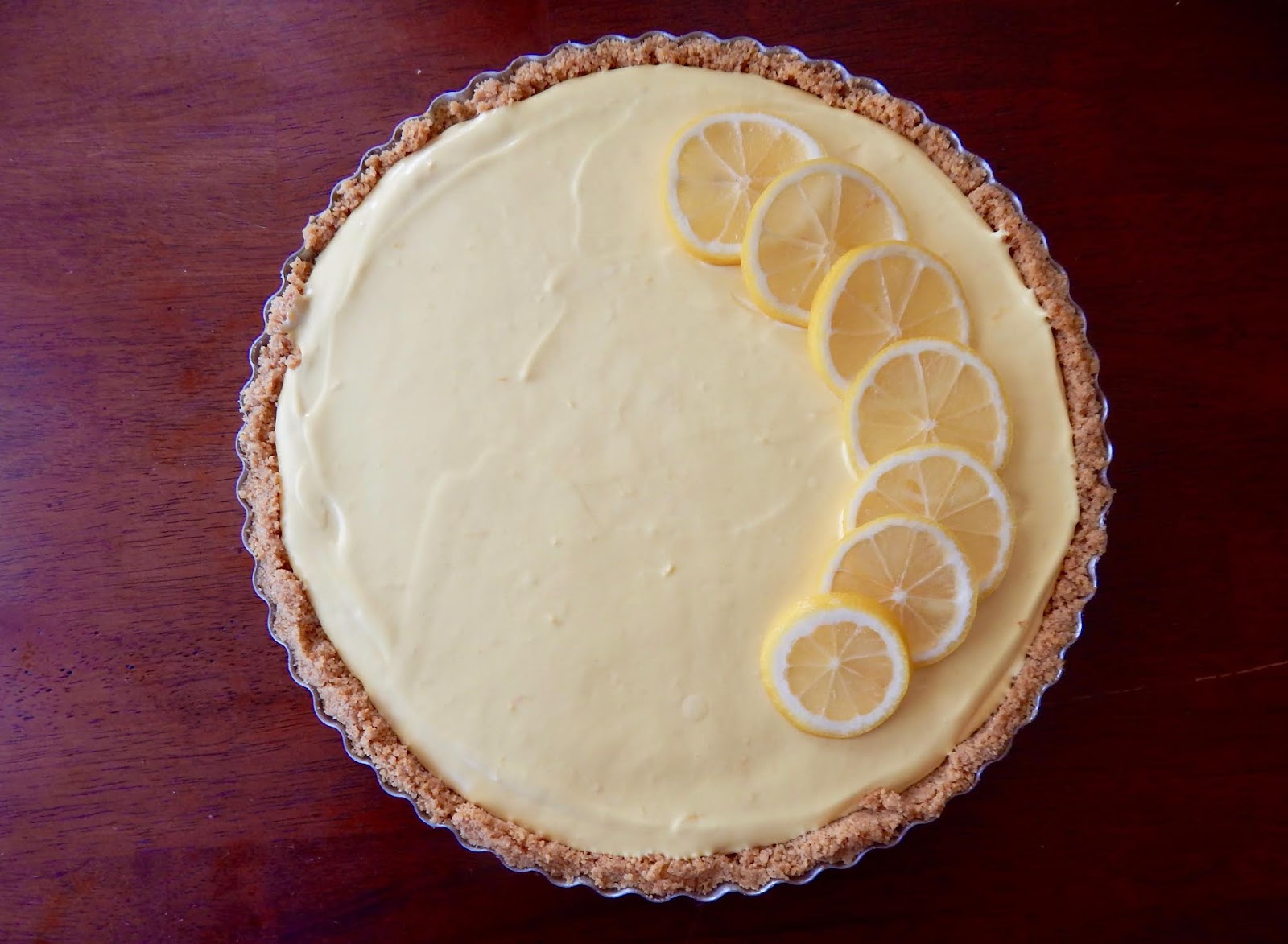 The Nerdy Chef: Frozen Lemonade Tart