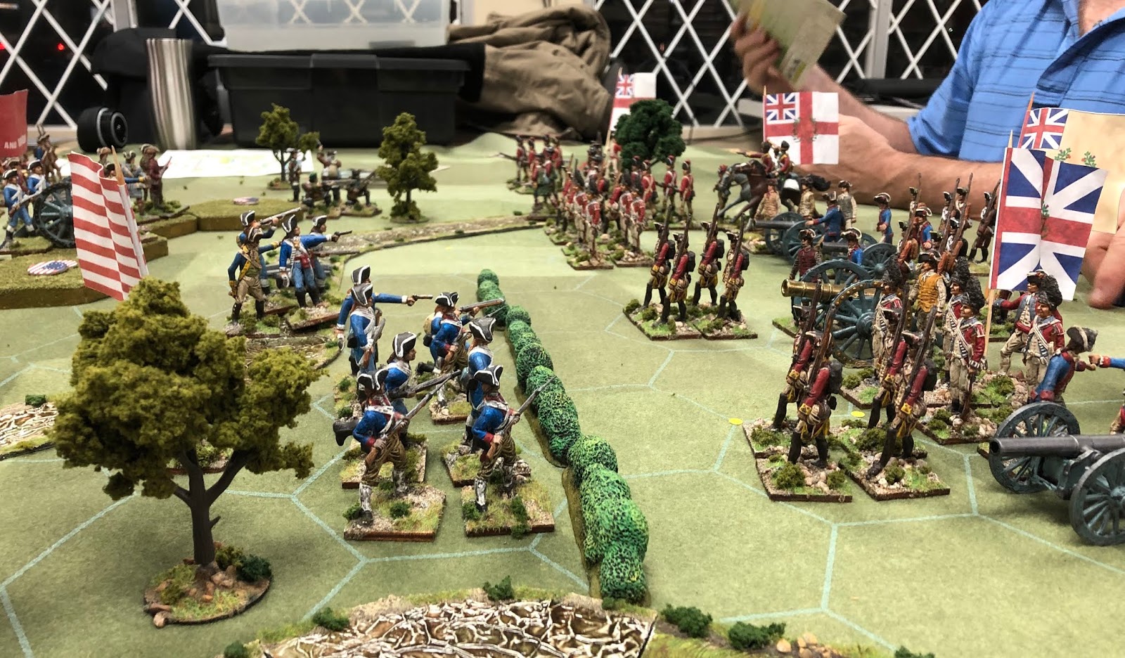 Bob's Miniature Wargaming Blog: Monmouth Courthouse