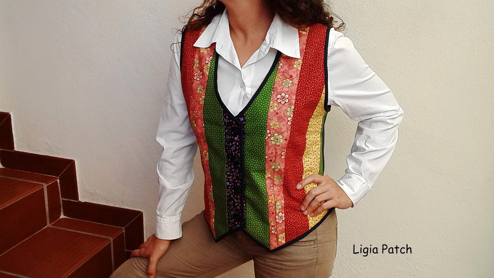 Ligia Patch: CHALECO PATCHWORK