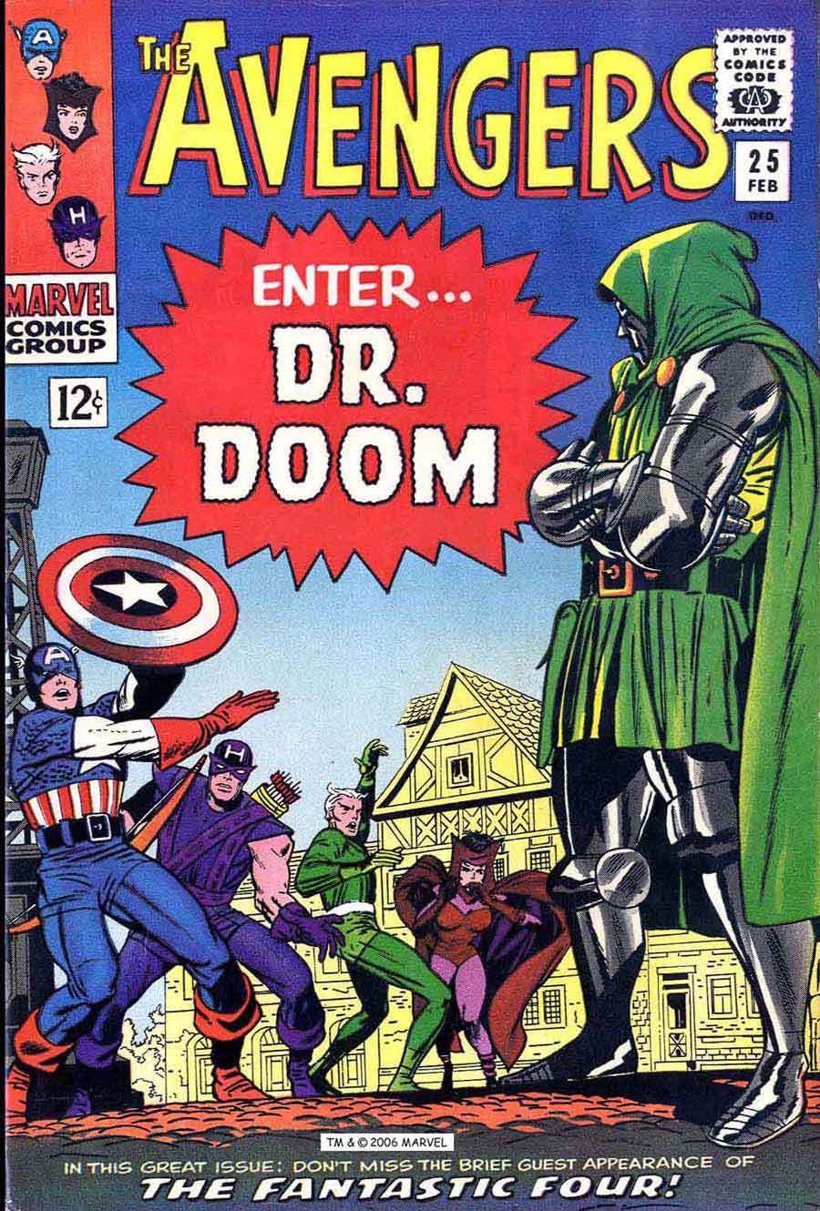 Avengers #25 - Jack Kirby cover - Pencil Ink