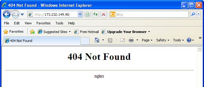 Computer World 404 Not Found Nginx When Open Youtube Or Google