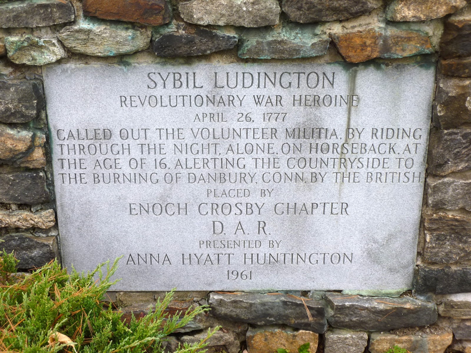 Photo-ops: Historic Figure: Sybil Ludington - Carmel, NY