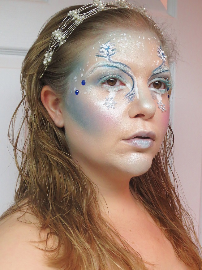 Snowflake Costume Makeup