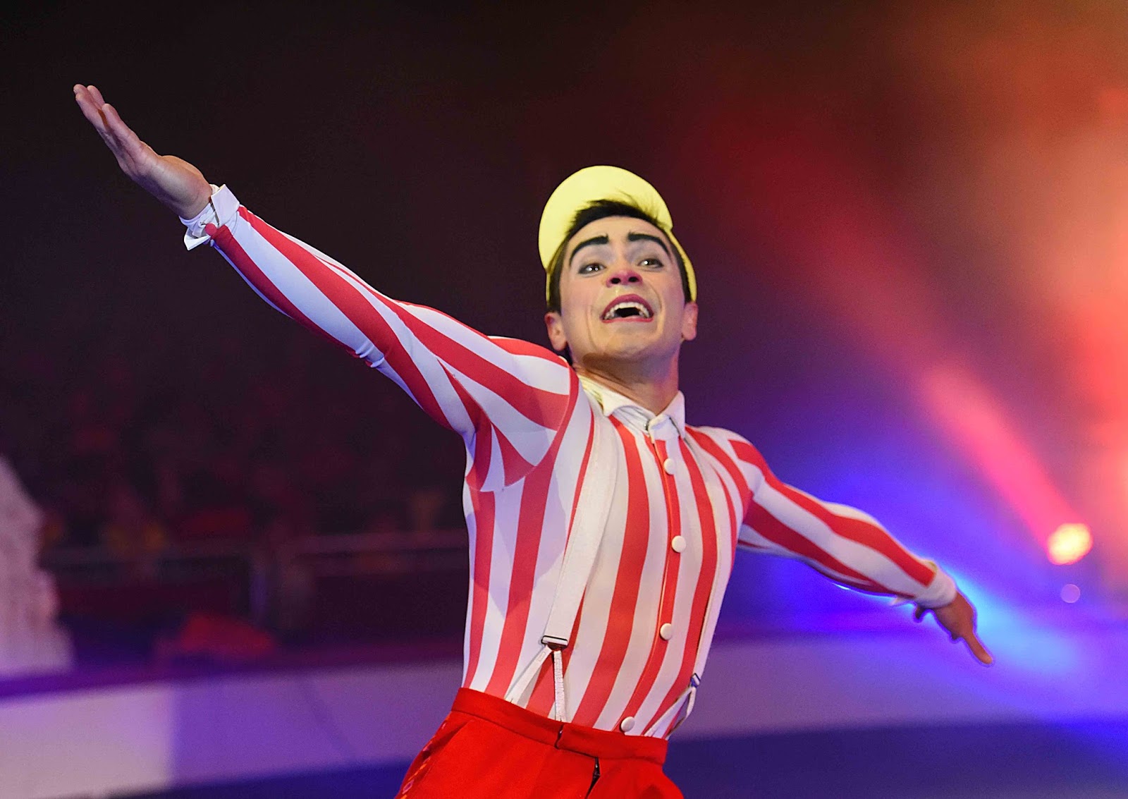 Yvon Kervinio photographe: Le clown MATUTE au Cirque Medrano