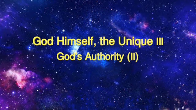 The Salvation of Eastern Lightning: God Himself, the Unique III