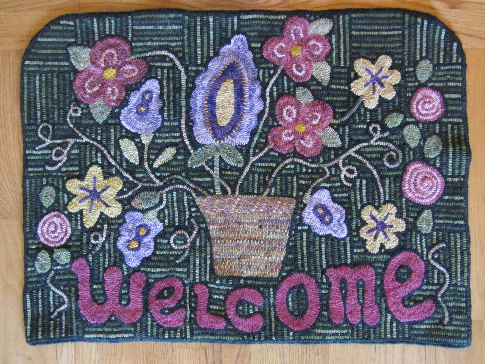 Material Pleasures: My Completed Rugs