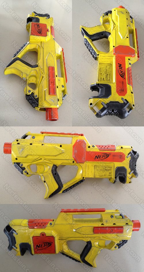 Urban Taggers.: Nerfenstein: Nerf Rayven Madness