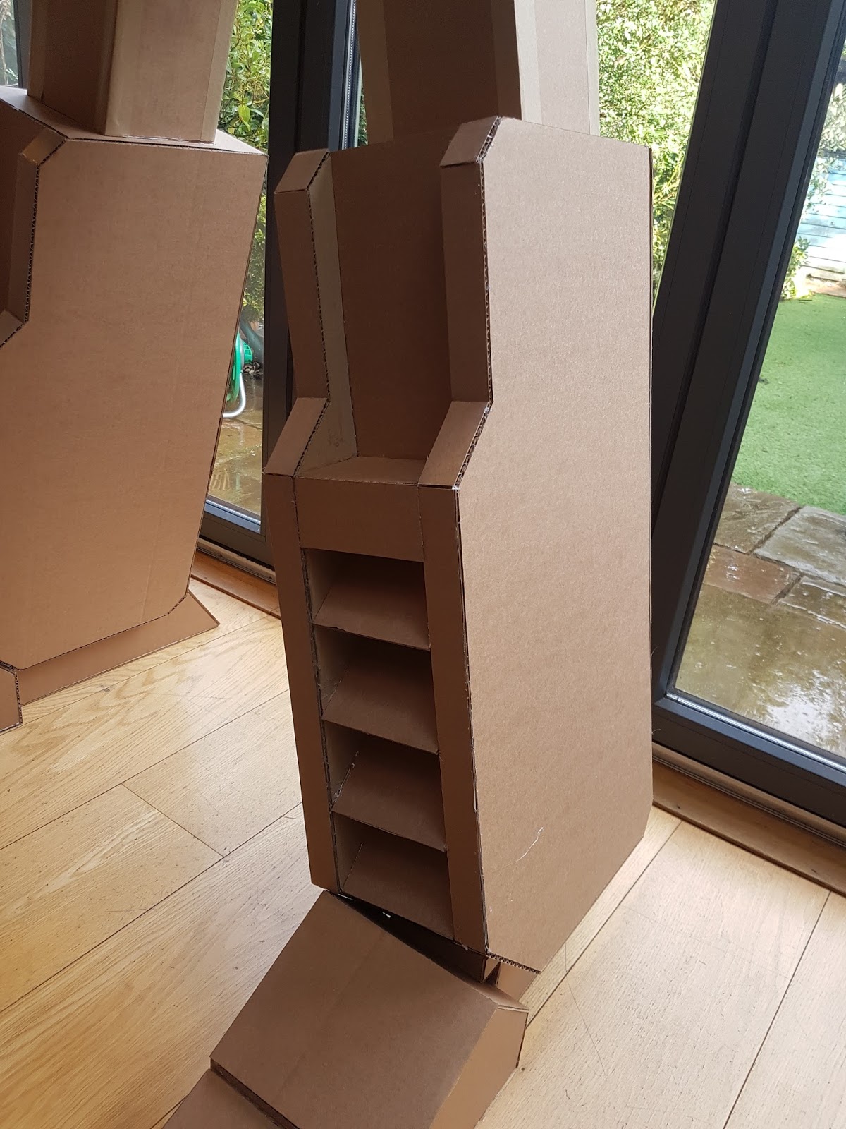 How to create a cardboard Optimus Prime