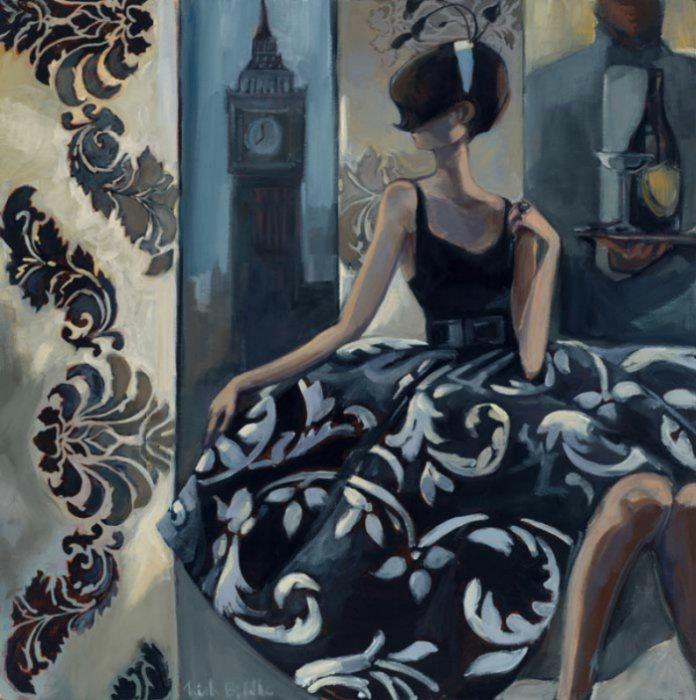 Maher Art Gallery: Trish Biddle | Fashion and Art Déco american painter