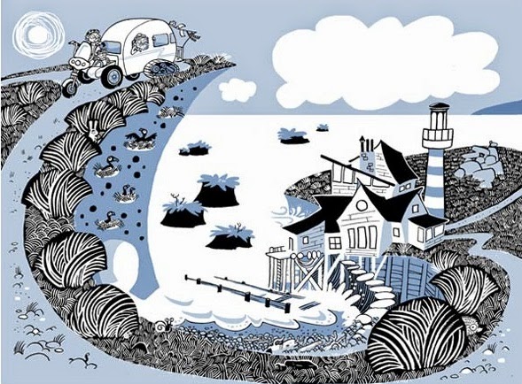 Oliver and the Seawigs by Philip Reeve and Sarah McIntyre, 194 pp, RL 3