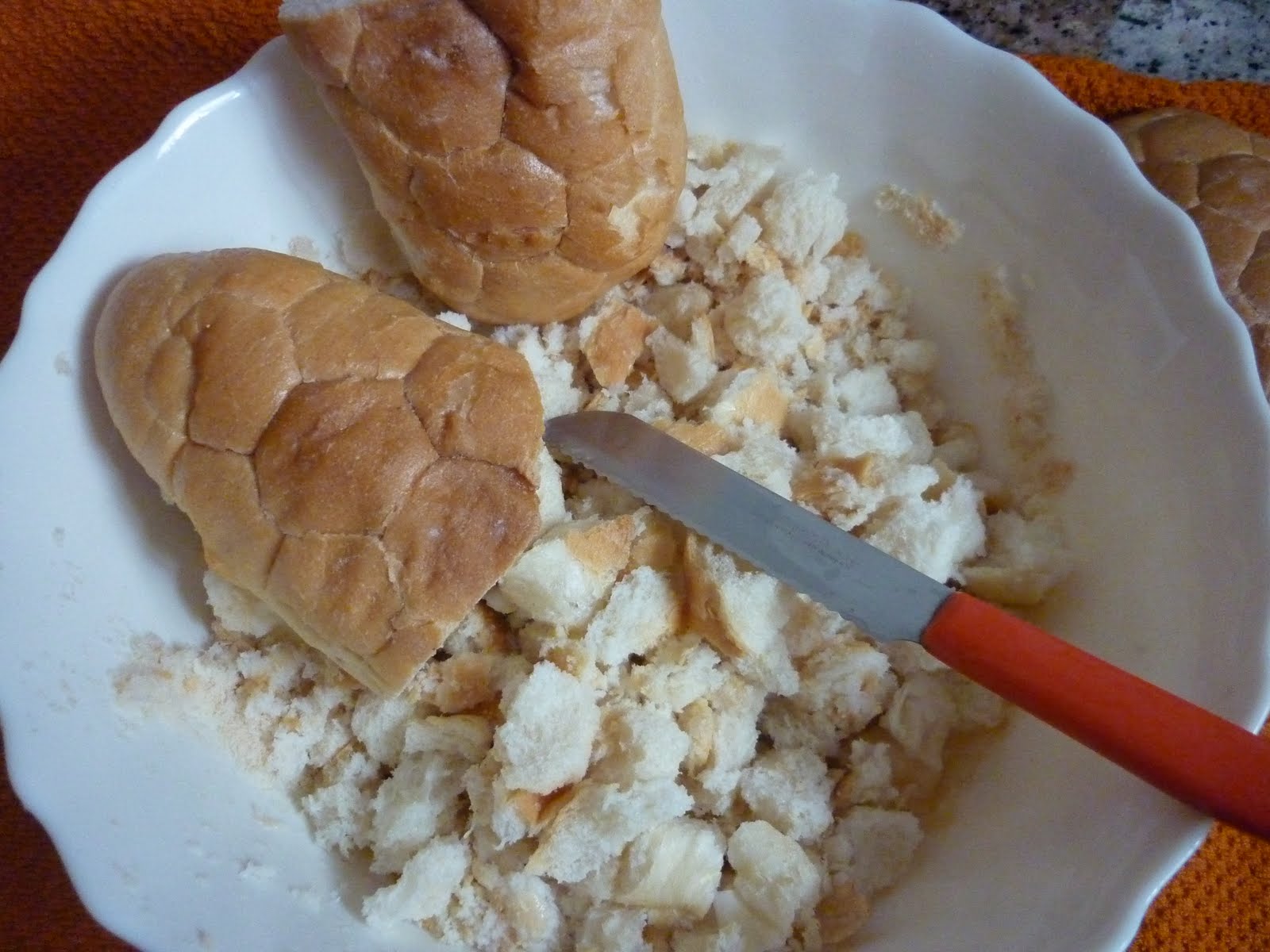 linventafavole: TORTA PANOSA riciclo pane secco