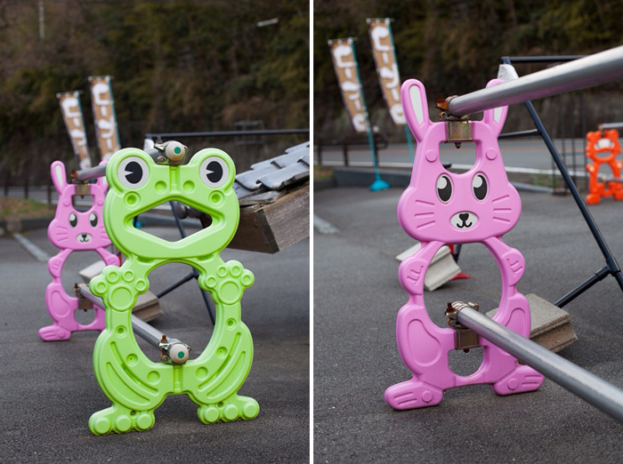 Burntfeather: Japanese Cute Road Work Barriers
