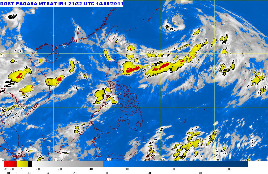 PAGASA Weather Report on Sept 15 about the LPA at Batanes